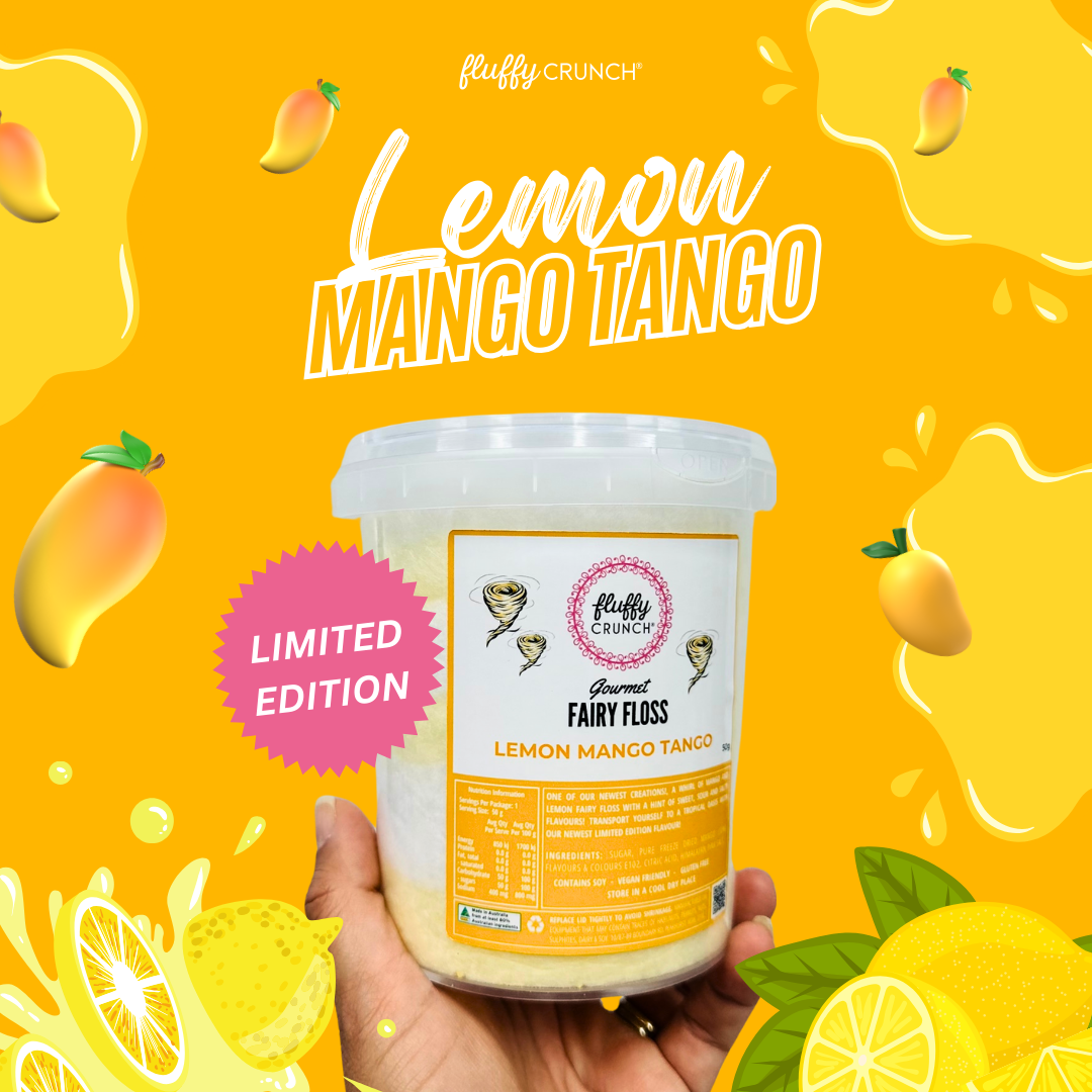 Build a Box - Fluffy Crunch Fairy Floss 4 Tubs