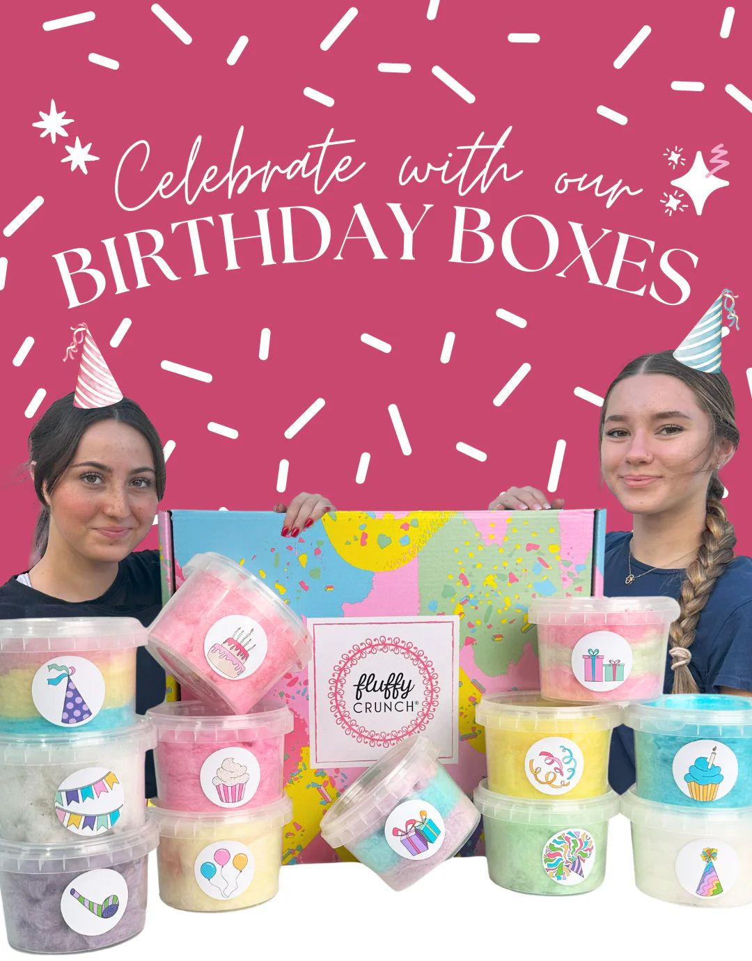 Fluffy Crunch. Australia's Most Awarded Fairy Floss.