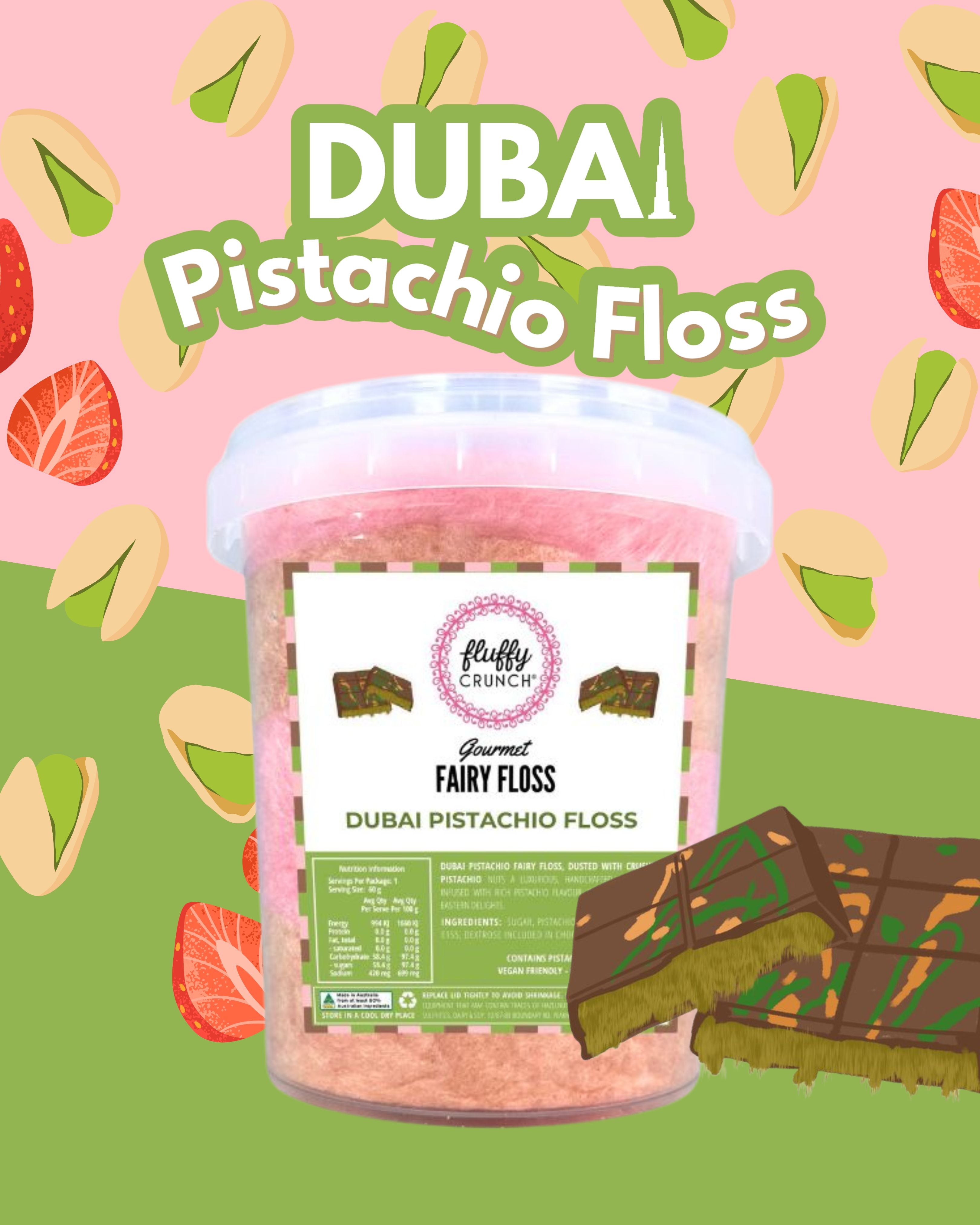 Fluffy Crunch. Australia's Most Awarded Fairy Floss.