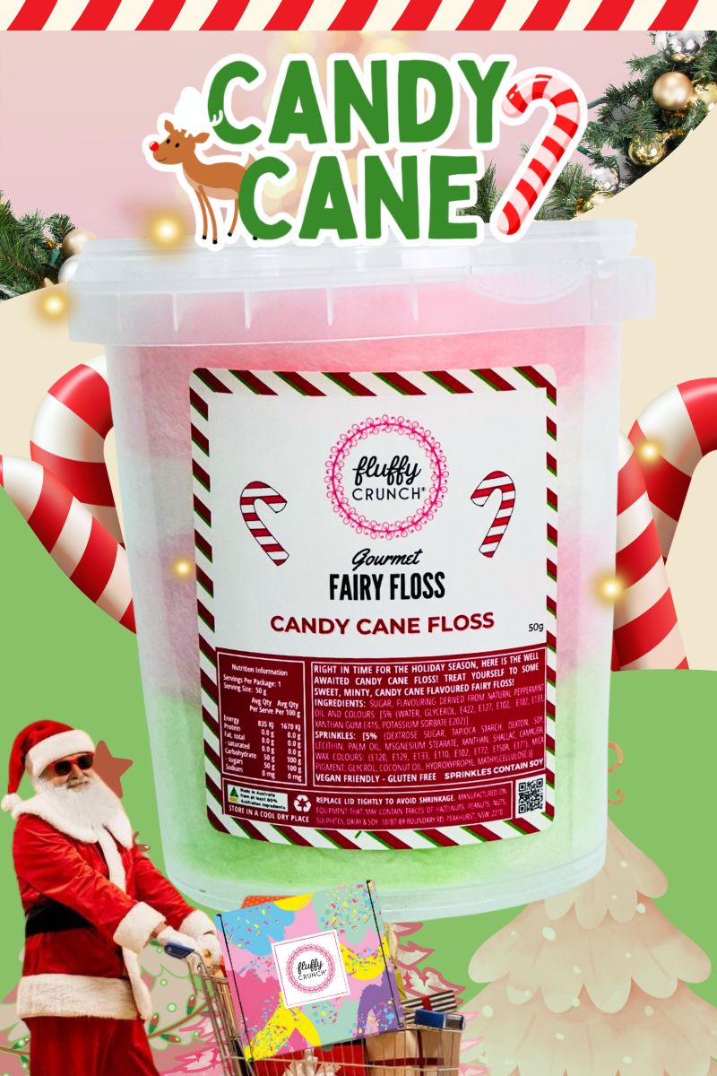 Fluffy Crunch. Australia's Most Awarded Fairy Floss.