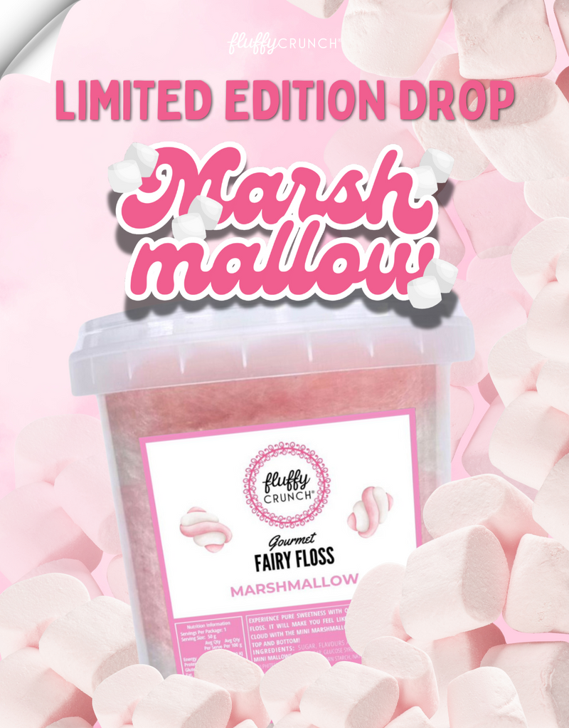 Fluffy Crunch. Australia's Most Awarded Fairy Floss.
