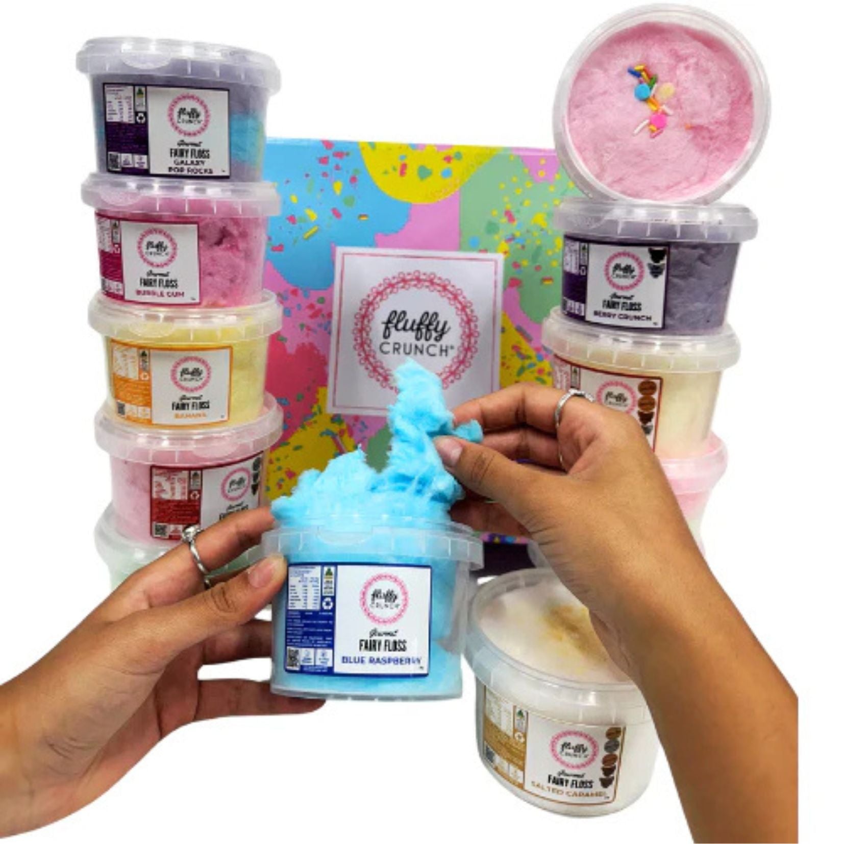 Fluffy Crunch. Australia's Most Awarded Fairy Floss.
