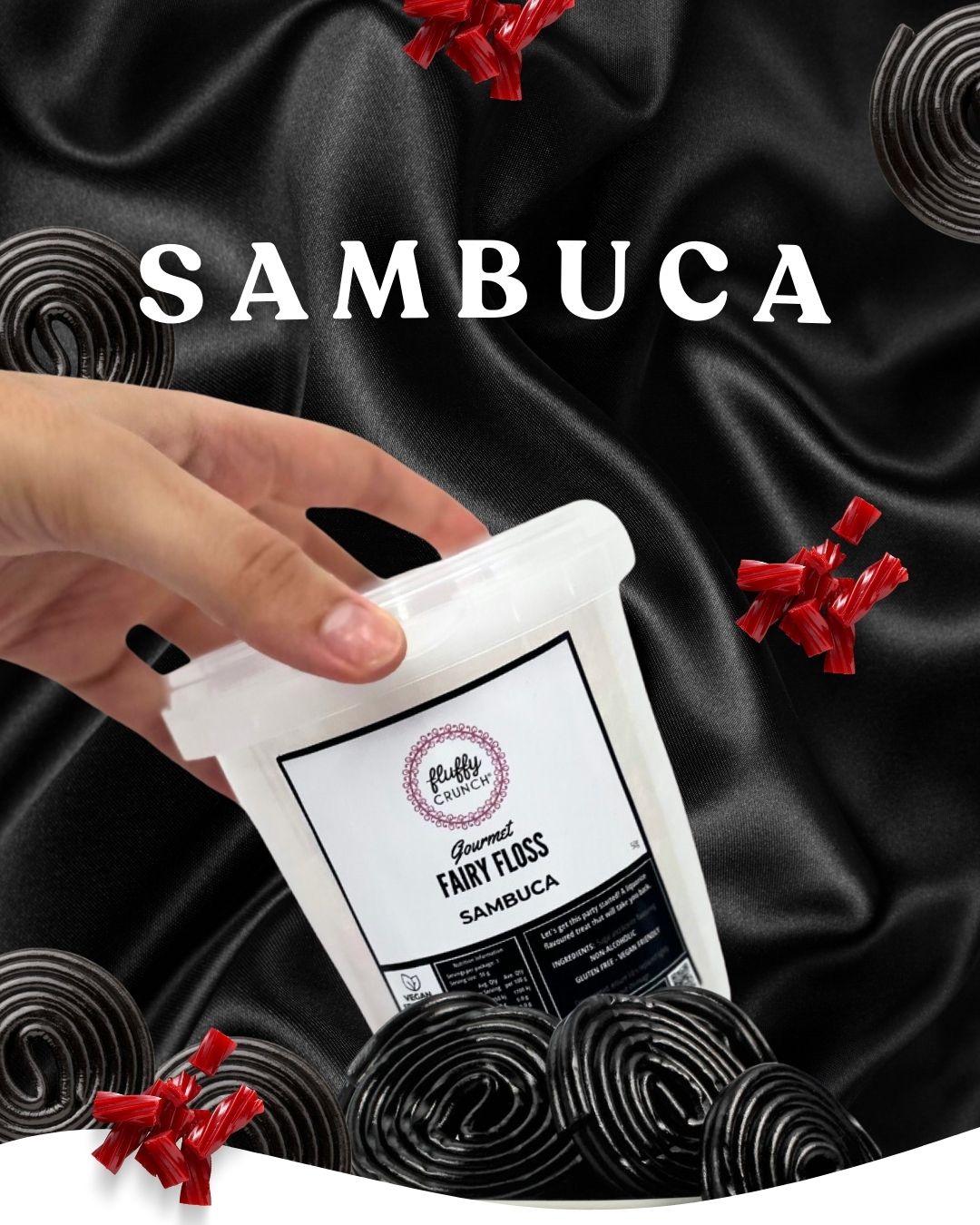 Fluffy Crunch. Australia's Most Awarded Fairy Floss.