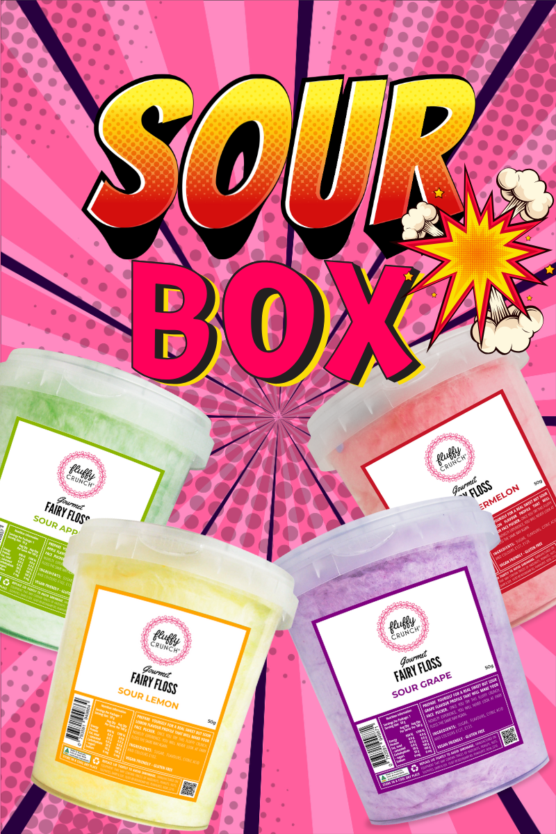 Fluffy Crunch. Australia's Most Awarded Fairy Floss.